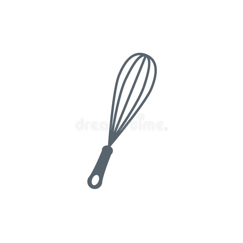 Vector Whisk Icon Mixer. Kitchen Beater Cooking Whisk Bakery Food ...