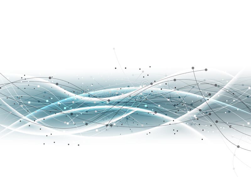 Vector Background Abstract Technology Communication Data Science Stock ...