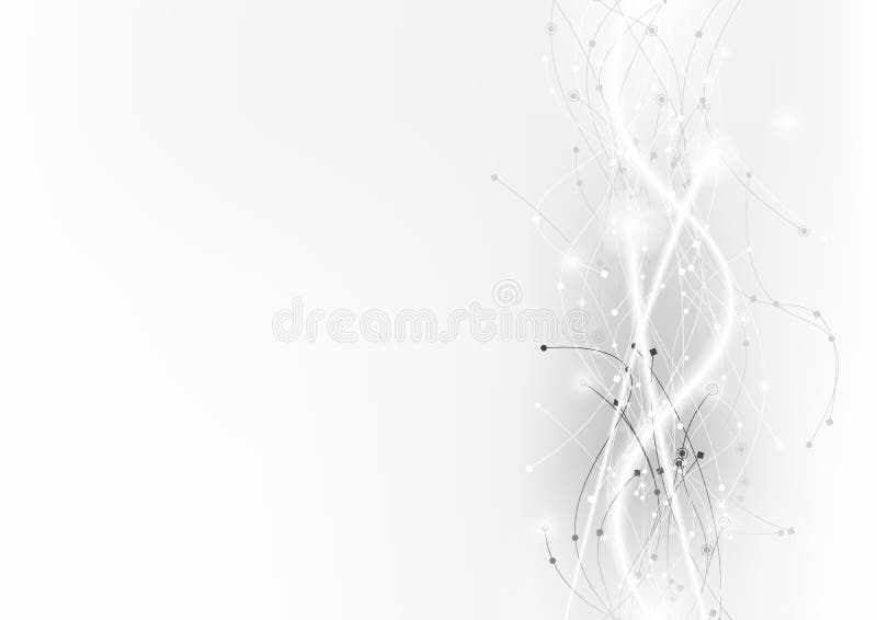 Vector Background Abstract Technology Communication Data Science Stock ...