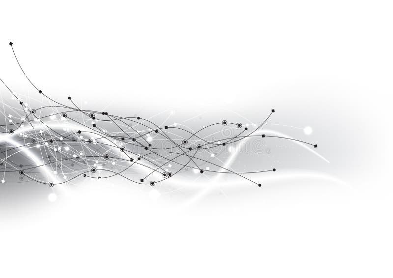 Vector Background Abstract Technology Communication Data Science Stock ...