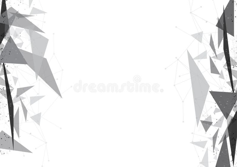 Vector White Background Abstract Technology Communication Data S Stock ...