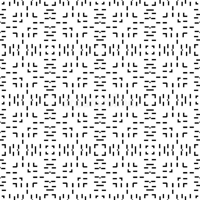 Vector White Background Black Repeated Design Geometrical Strip Lining ...