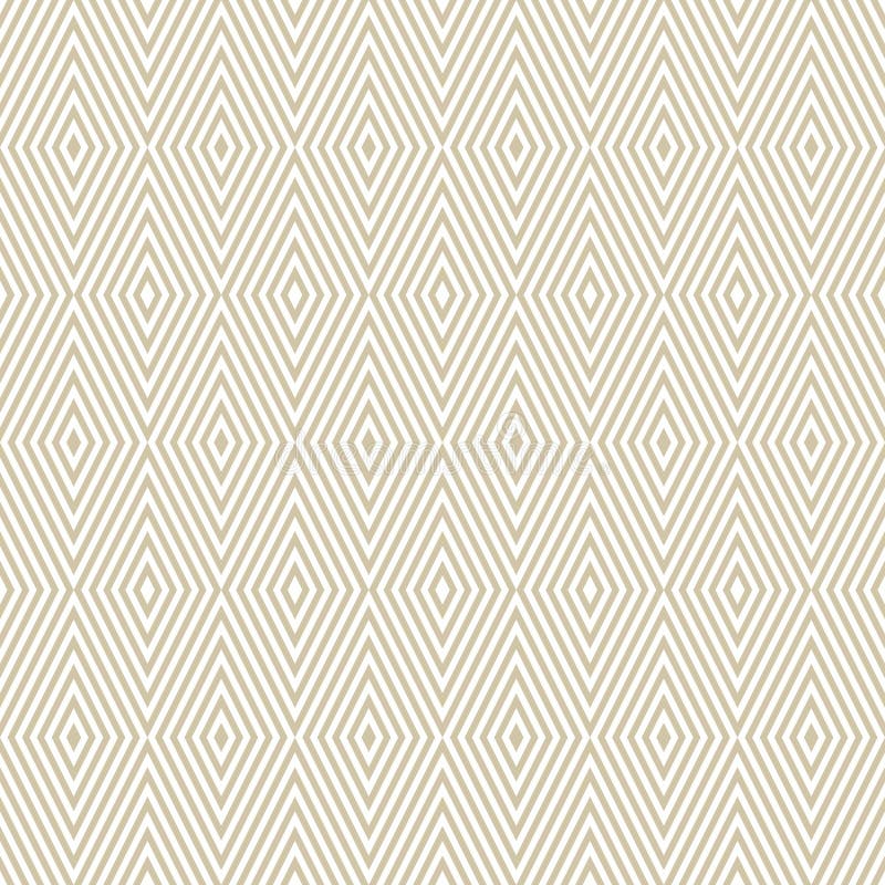 Vector White and Beige Seamless Pattern with Stripes, Diagonal Lines ...