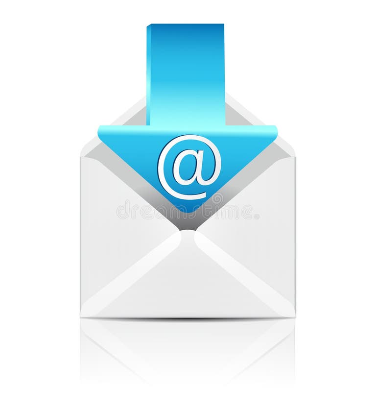 White Email Icon Stock Illustrations – 86,547 White Email Icon Stock ...