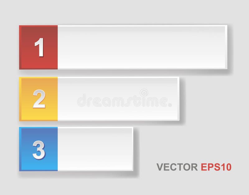 Vector white forms set. stock vector. Illustration of internet - 38267184