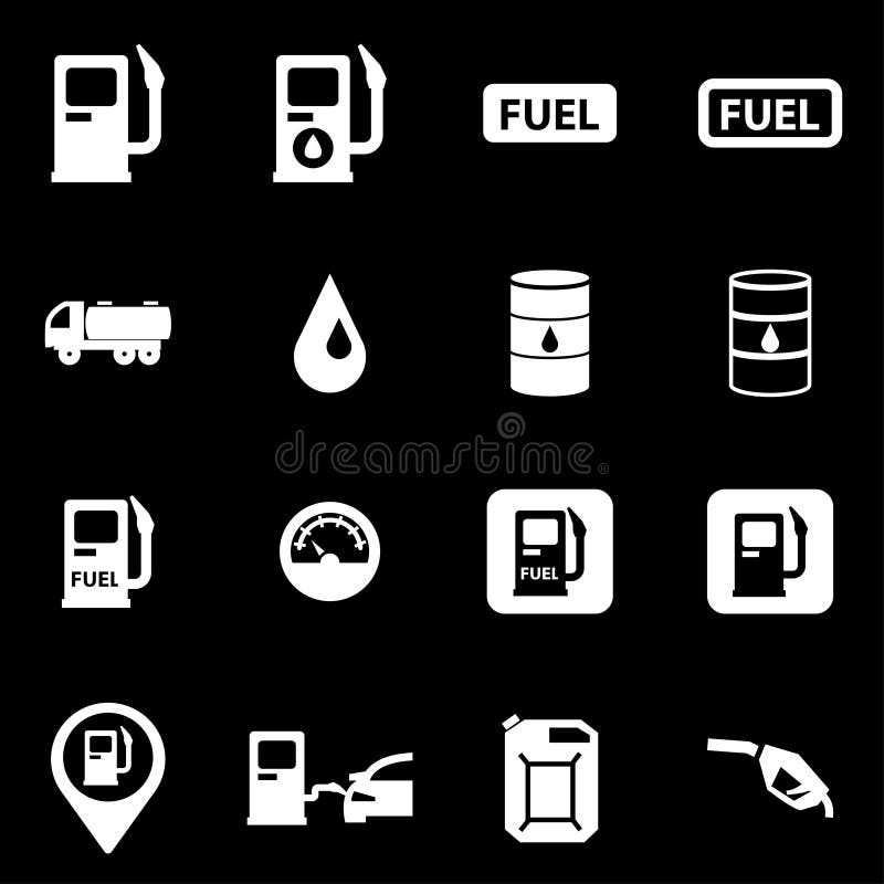 Gas Station Icon Location. Fuel Pump, Fuel Station Location Gps Marker ...