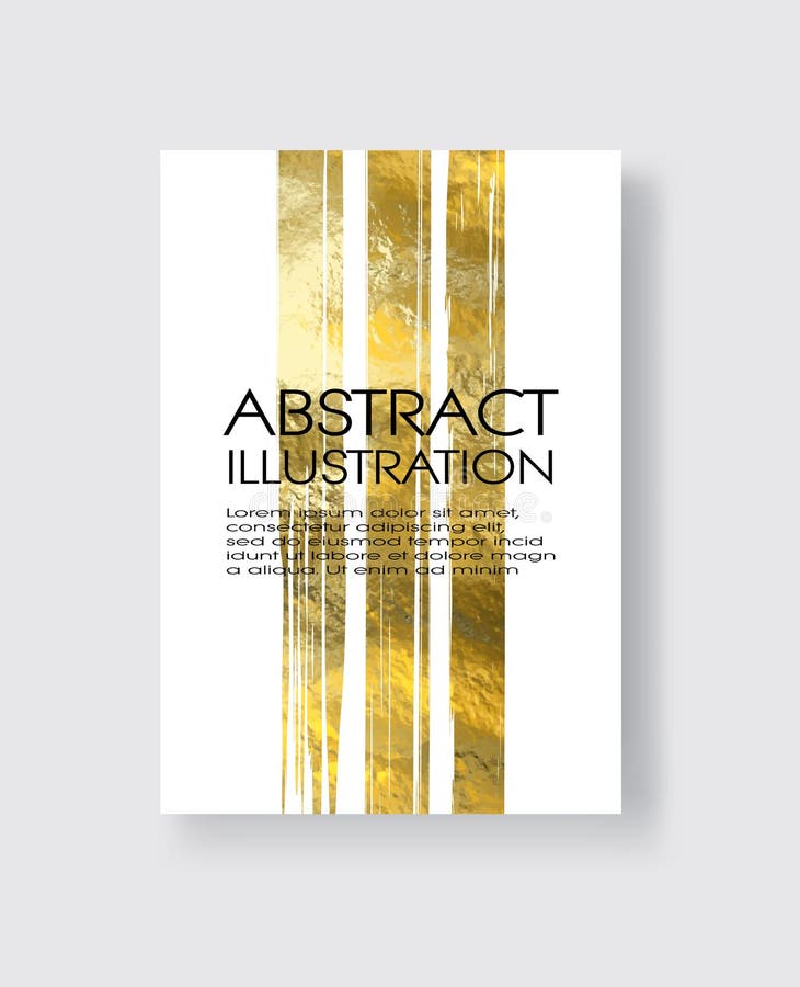 Vector White and Gold Design Templates. Abstract Illustration Eps10 ...
