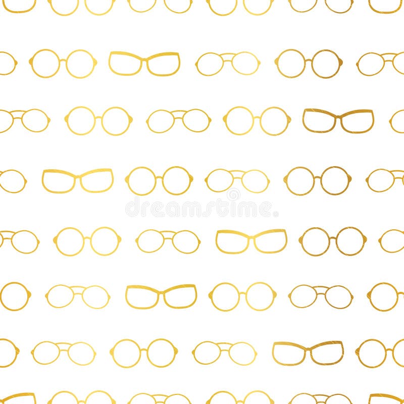 Gold glasses stock vector. Illustration of drink, gift - 45085122