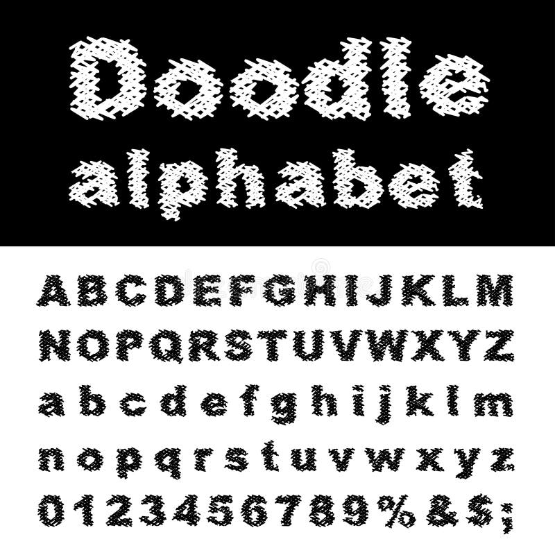 Doodle Chalk Alpha Stock Illustrations – 17 Doodle Chalk Alpha Stock ...