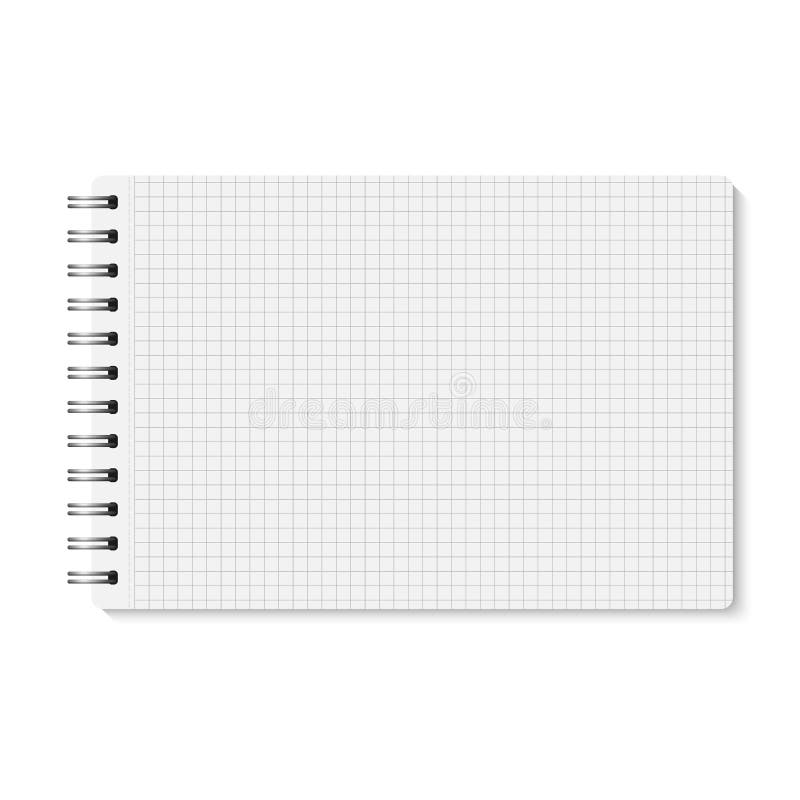 Lined Horizontal Notebook Stock Illustrations – 970 Lined Horizontal ...