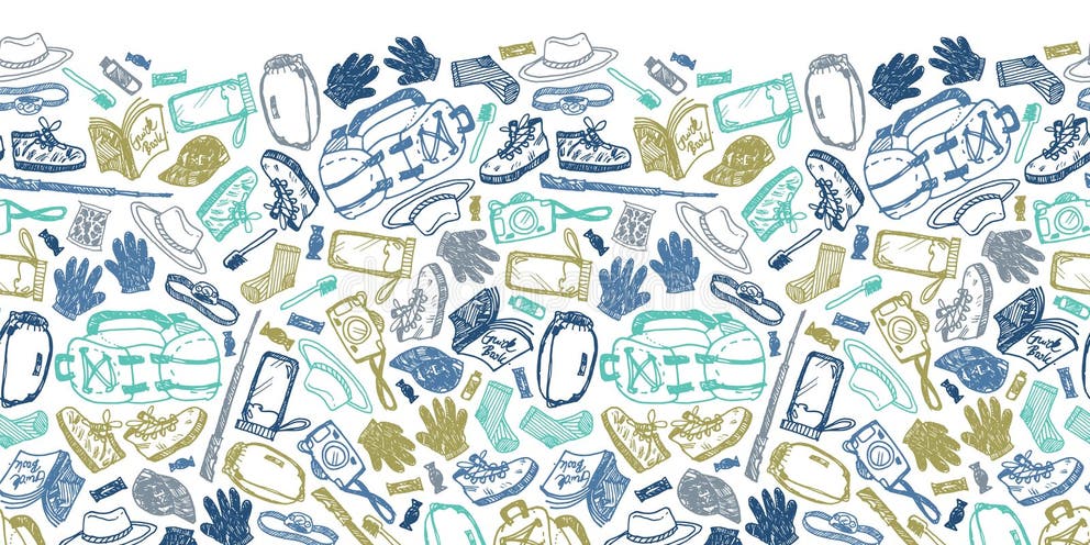 Hiking Border Stock Illustrations – 2,332 Hiking Border Stock ...