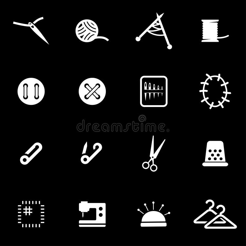 Sewing Icon Stock Illustrations – 33,308 Sewing Icon Stock ...
