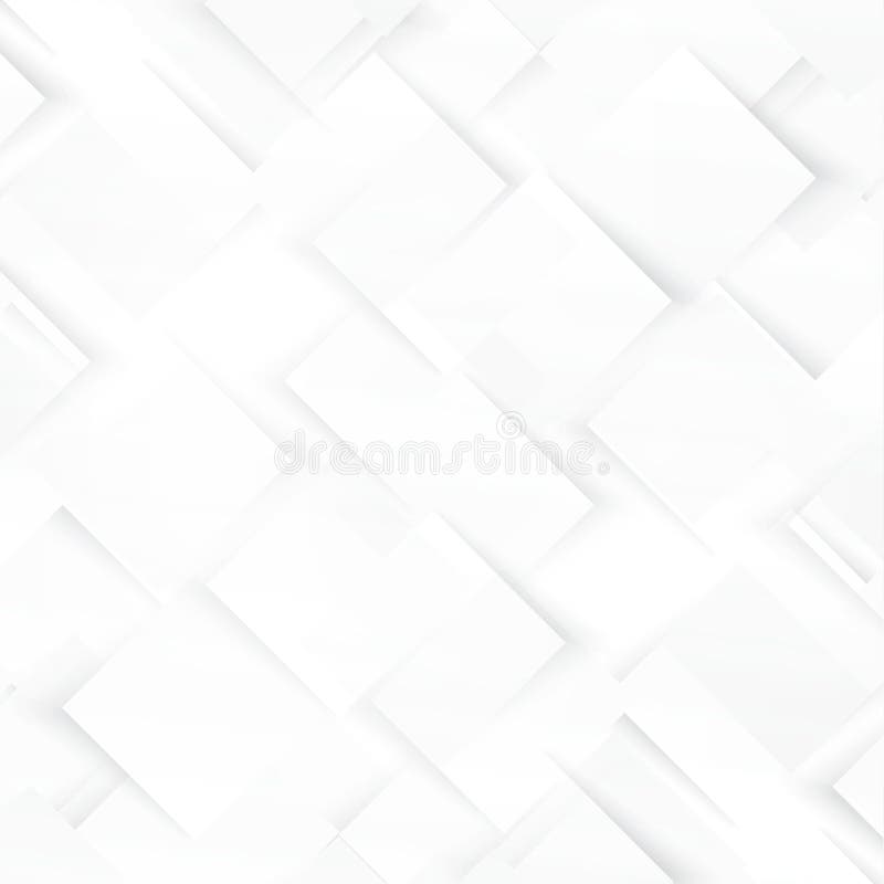 Vector White Squares. Abstract Background Stock Illustration ...