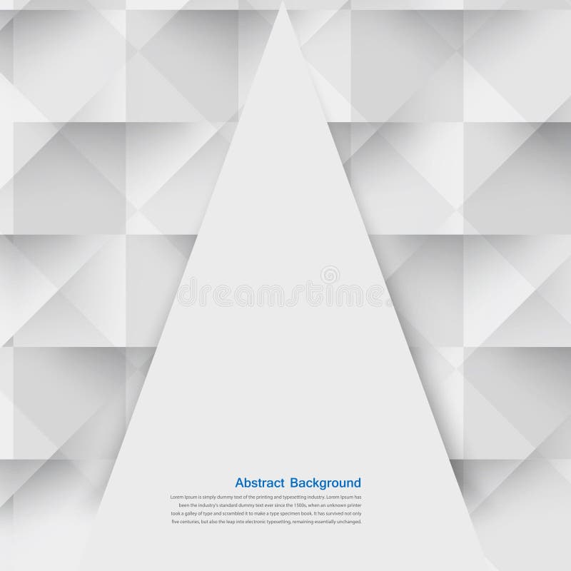 Vector White Squares. Abstract Backround Stock Vector - Illustration of ...