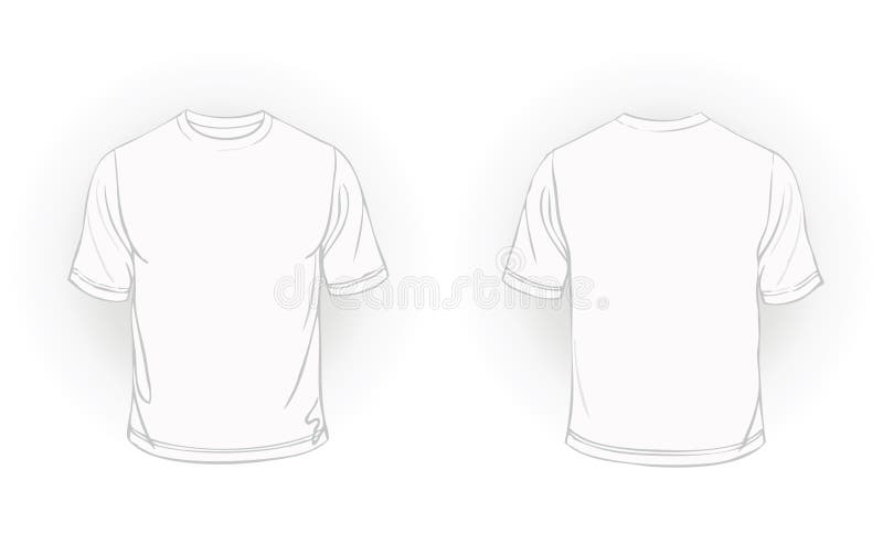 Vector Illustration Of Men`s T Shirt Stock Illustration Illustration
