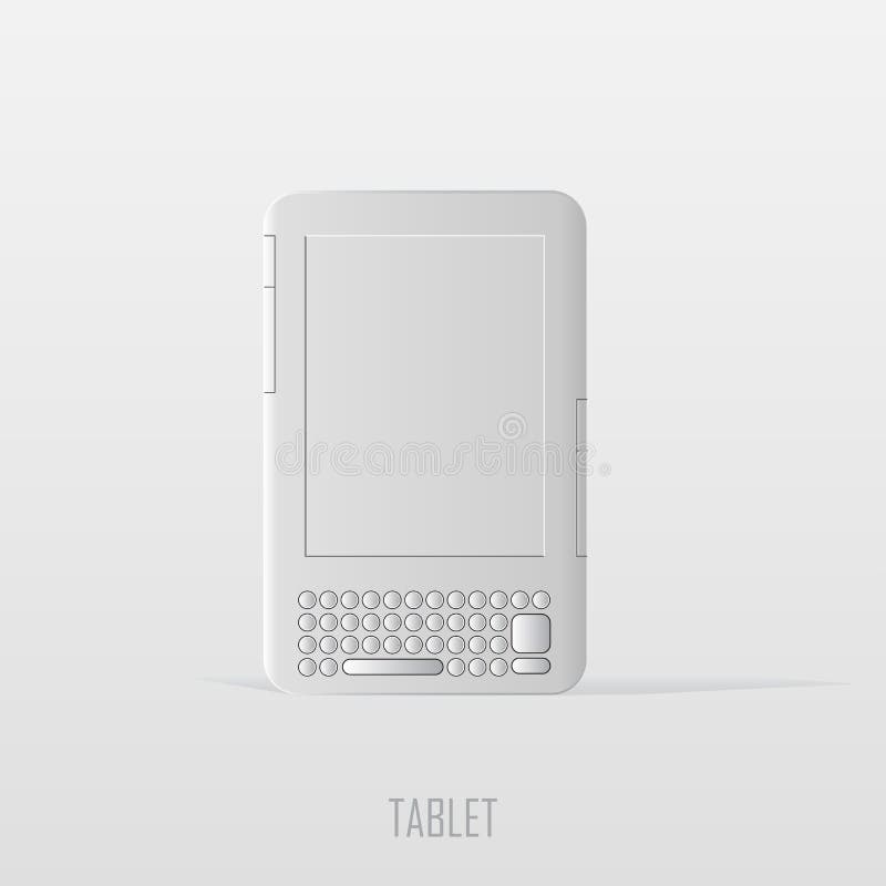 Vector White Tablet Computer Stock Vector - Illustration of design ...