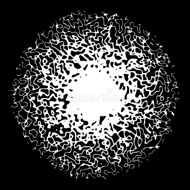 Vector winding circle stock vector. Illustration of disc - 280357034