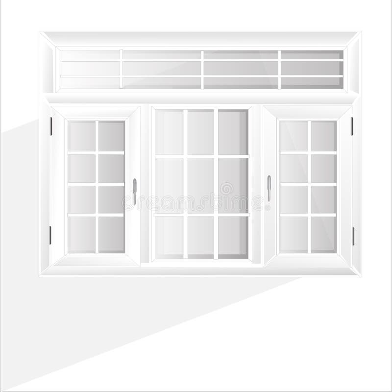 Vector Windows Plastic stock vector. Illustration of doodle - 64024271