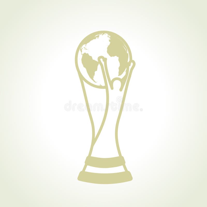 Vector Winner Trophy. World Cup Stock Vector - Illustration of icon ...