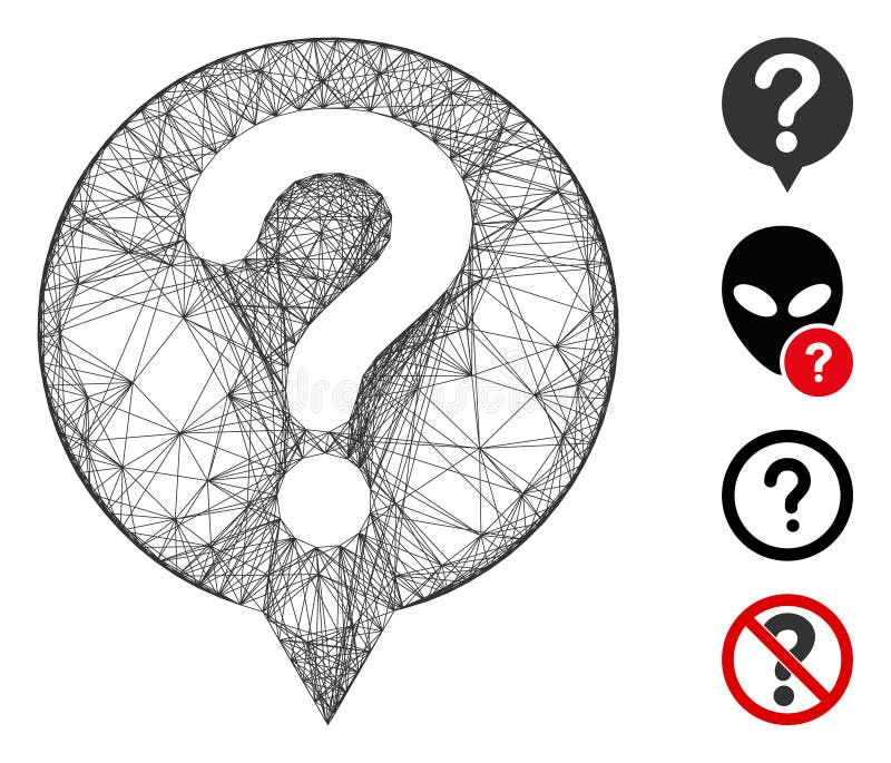 Network Status Vector Mesh stock illustration. Illustration of ...