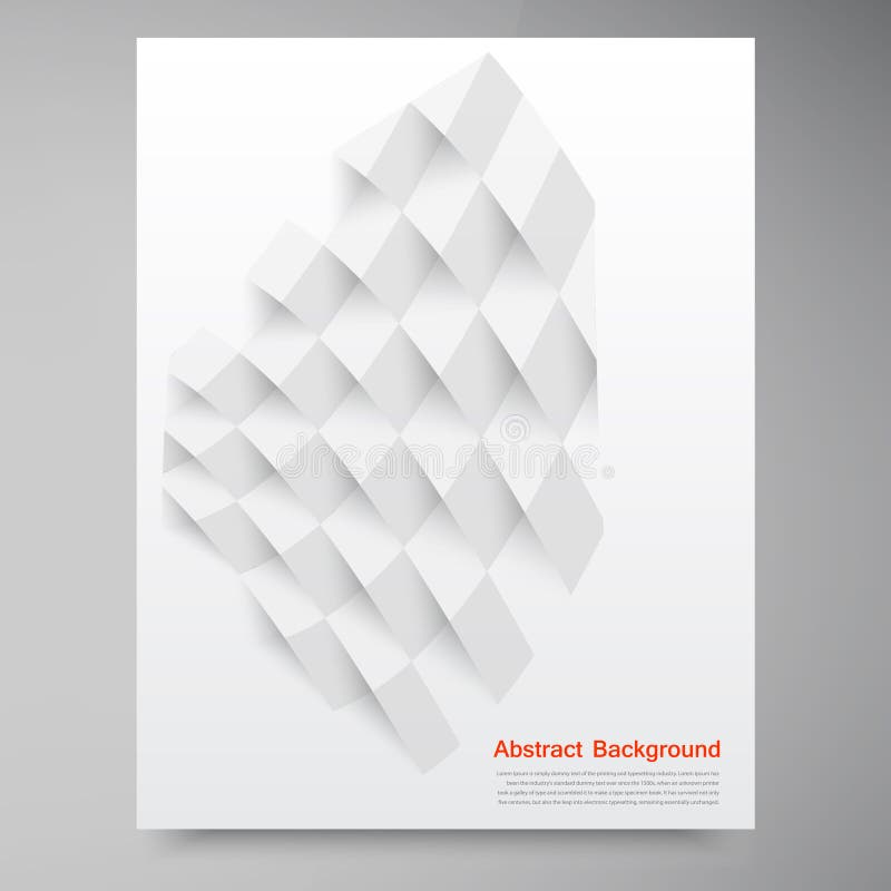 Vector Witte Vierkanten. Samenvatting Backround Vector Illustratie ...