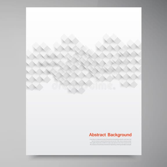 Vector Witte Vierkanten. Samenvatting Backround Vector Illustratie ...