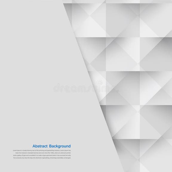 Vector Witte Vierkanten. Samenvatting Backround Vector Illustratie ...