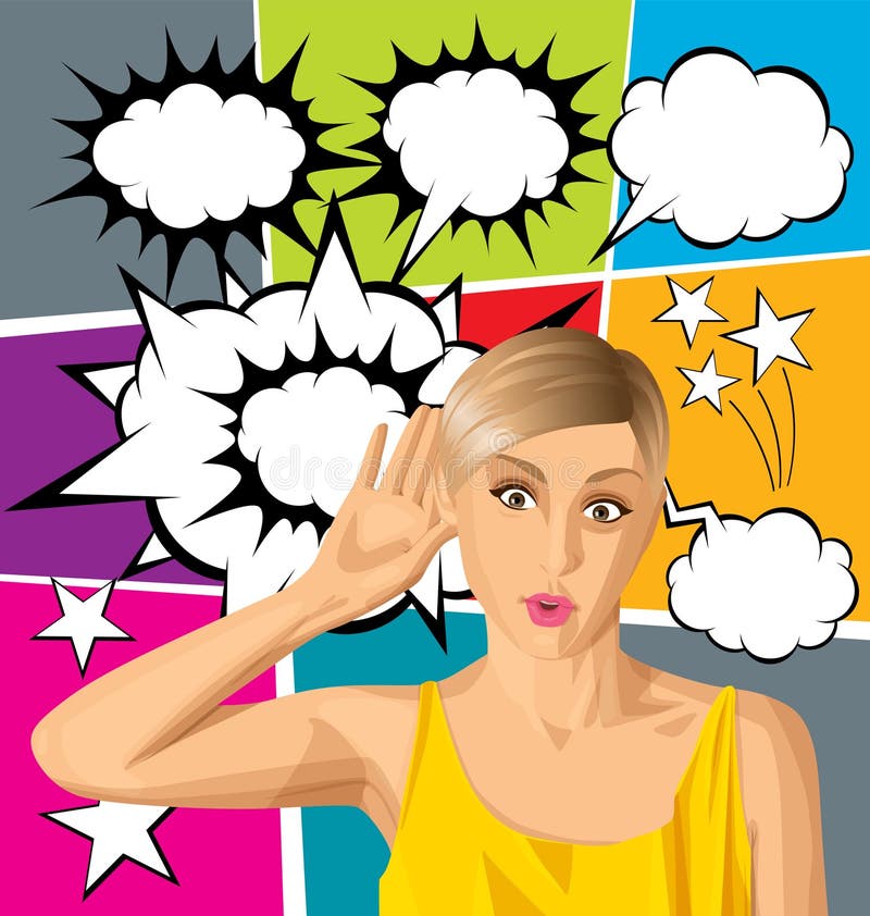 Overhearing Stock Illustrations – 88 Overhearing Stock Illustrations ...