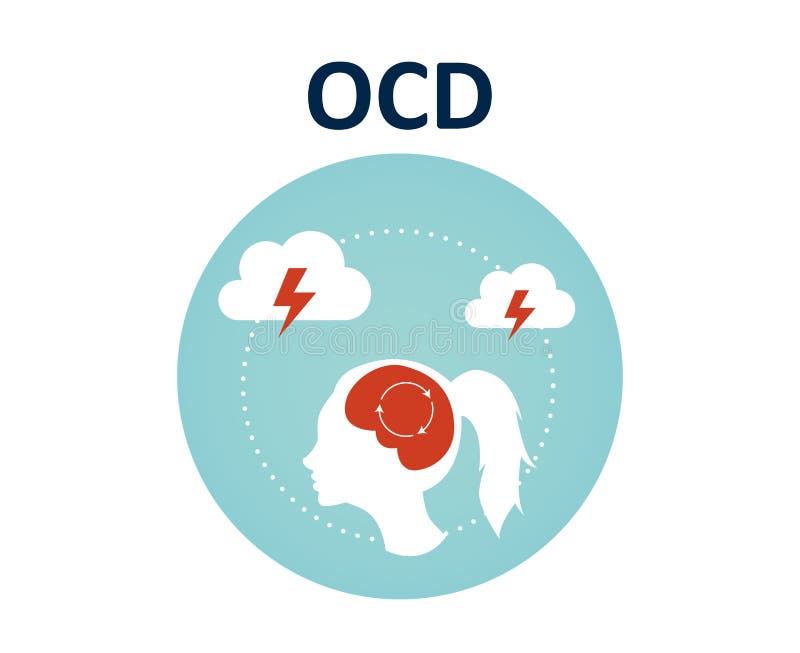 Obsessive Thoughts, Obsession, Mental Health Stock Vector ...