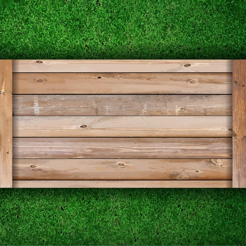 Wooden Signboard Grass Field Stock Illustrations – 381 Wooden Signboard ...