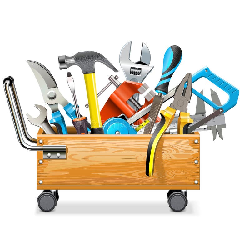 Wooden Toolbox Trolley Stock Illustrations – 10 Wooden Toolbox Trolley ...