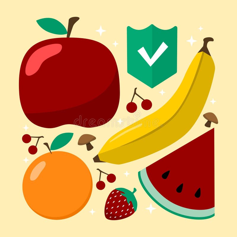 Vector World Food Safety Day Illustration Stock Illustration ...