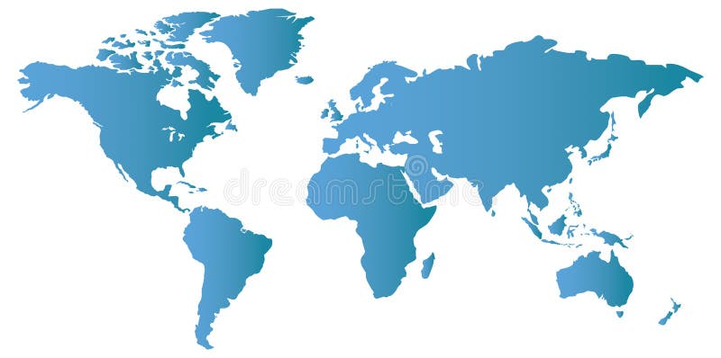 World Map stock vector. Illustration of digital, black - 4452962