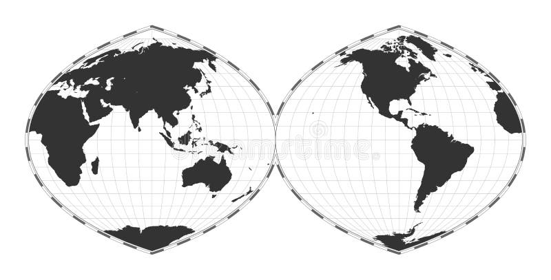 Vector world map. stock vector. Illustration of democracy - 268178467