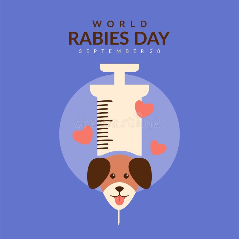Vector World Rabies Day Poster Template Stock Illustration ...