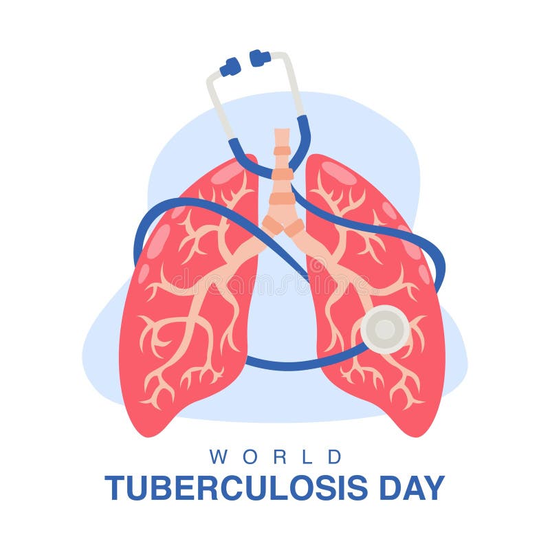 Vector World Tuberculosis Day Poster Template Stock Vector ...