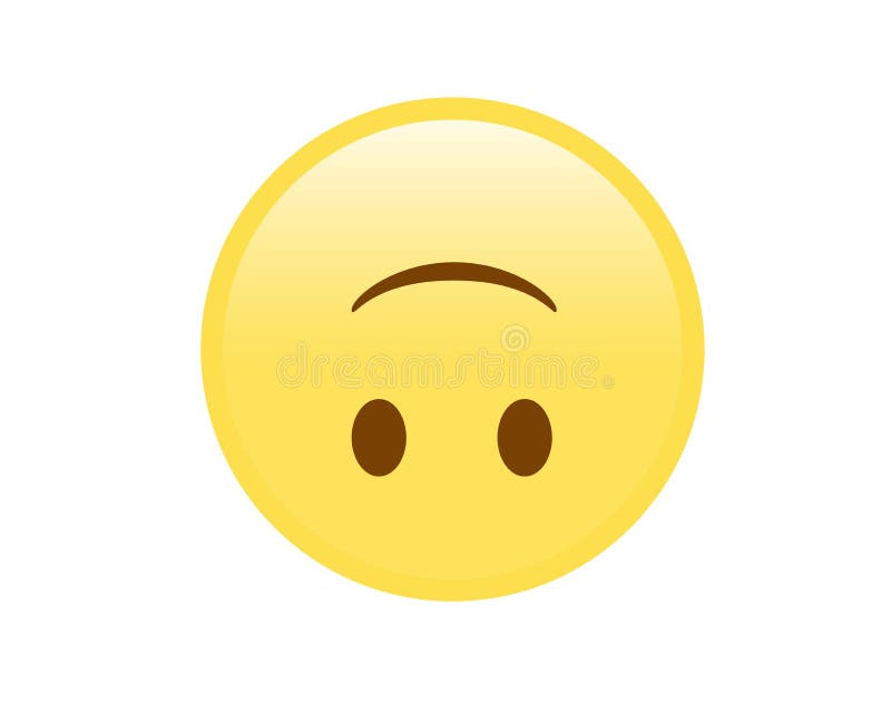 Yellow Delightful Smiley Face with Angle Halo Icon Stock Illustration ...