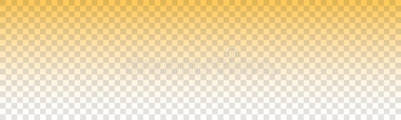 Vector Yellow Gradient Bacground on Transparent Background Stock Vector ...
