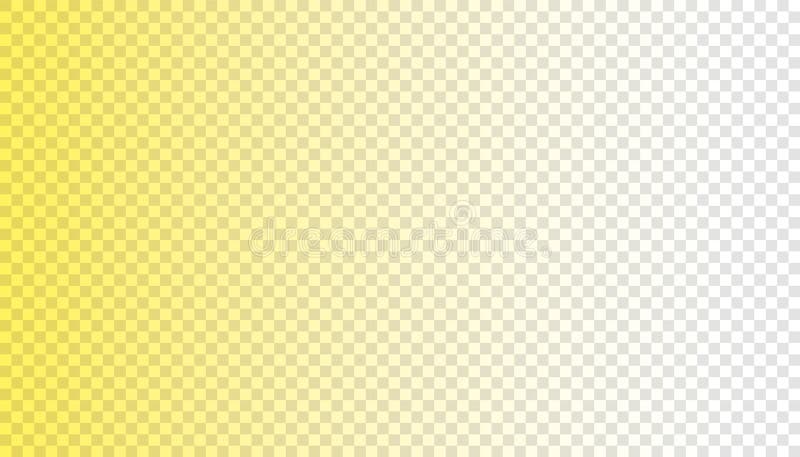 Vector Yellow Gradient Background on Transparent Background Stock ...
