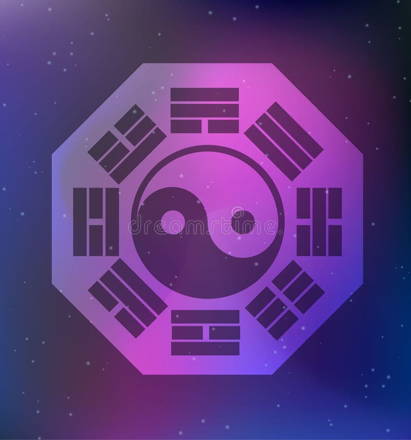 The eight trigrams stock illustration. Illustration of pakua - 2490786