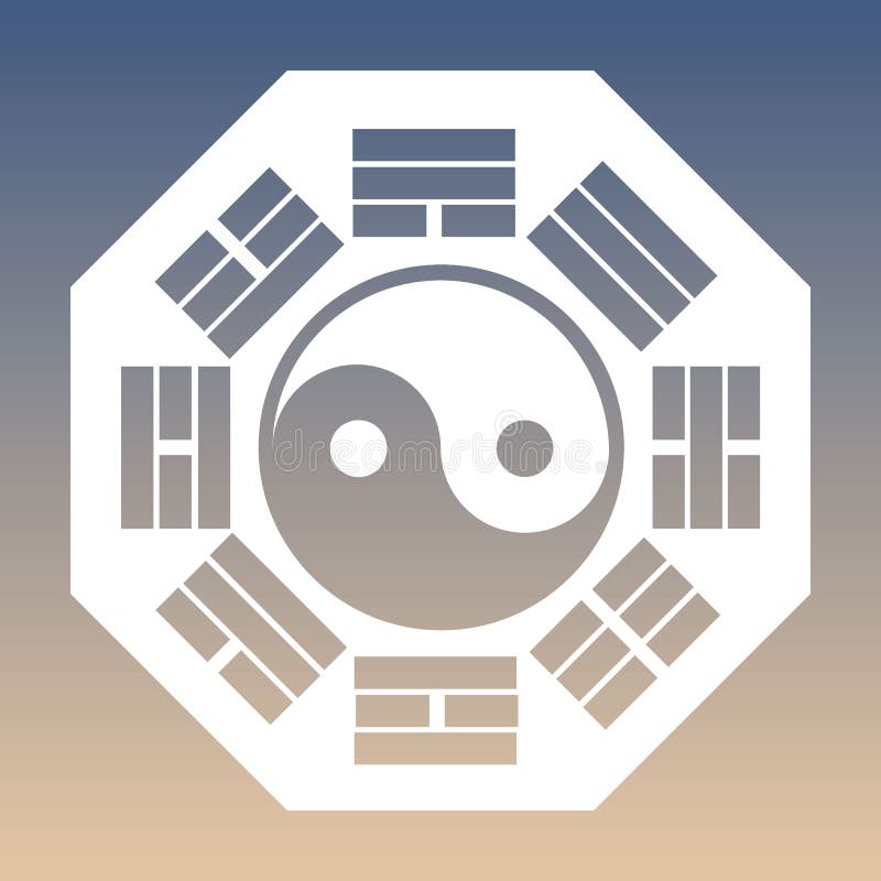 The eight trigrams stock illustration. Illustration of pakua - 2490786
