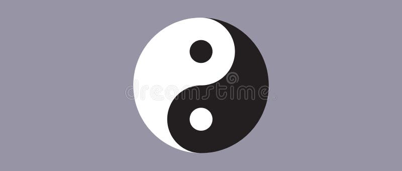 Yin-yang stock illustration. Illustration of ying, abstract - 248673949