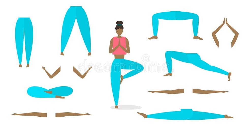 Changing Poses Stock Illustrations – 22 Changing Poses Stock ...