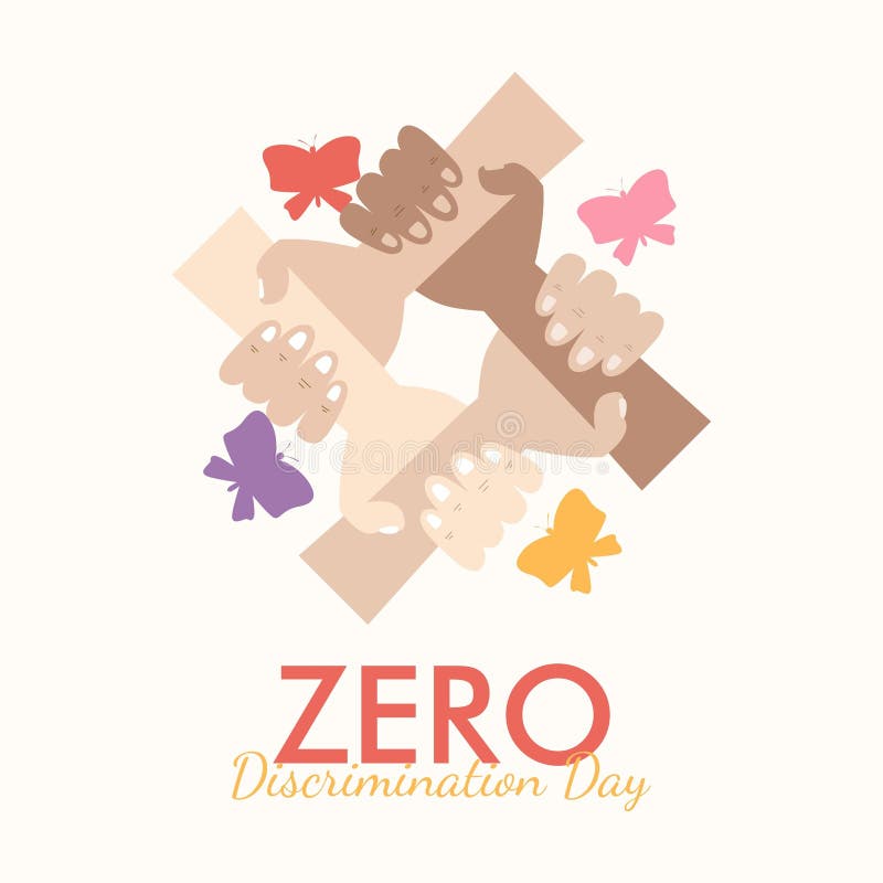 Vector Zero Discrimination Day Banner Template Stock Vector ...