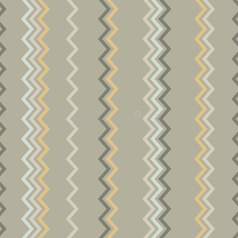 Vector Zigzag Grey Pastel Repeating Pattern Background. Stock Vector ...