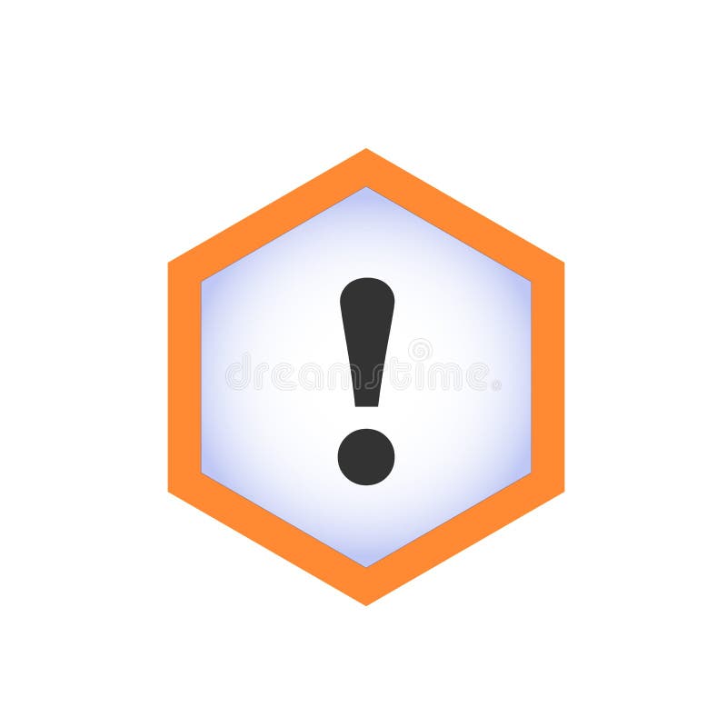 Vectorafbeelding Van Een Pictogramlogo of Uitroepteken. Vector ...