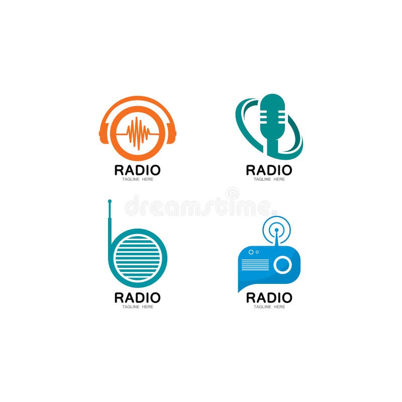 Vectorafbeelding Van Het Radiologo-pictogram Vector Illustratie ...