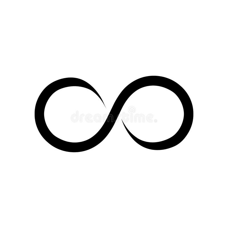 Vectores De Iconos De Símbolos Y Logotipos Infinitos Ilustración Del