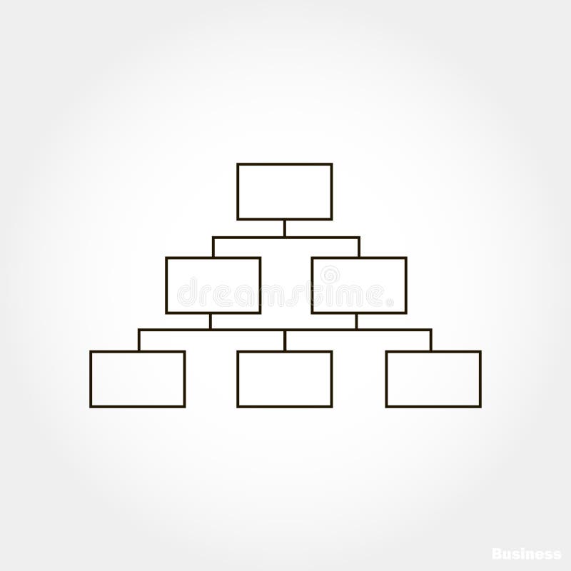 Vectorial Beeld Van Een Boomstructuur Van Elementen Illustratie W ...