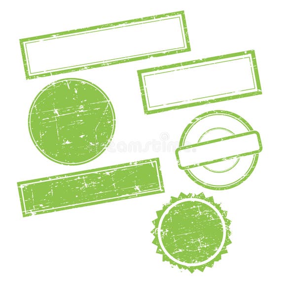 Vectorial Grunge Sellos Sin Texto Stock de ilustración - Ilustración de ...